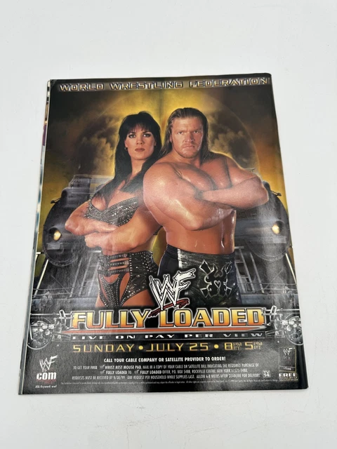 WWF RAW WRESTLING July 1999 Magazine Book w/ Poster £21.82 - PicClick UK