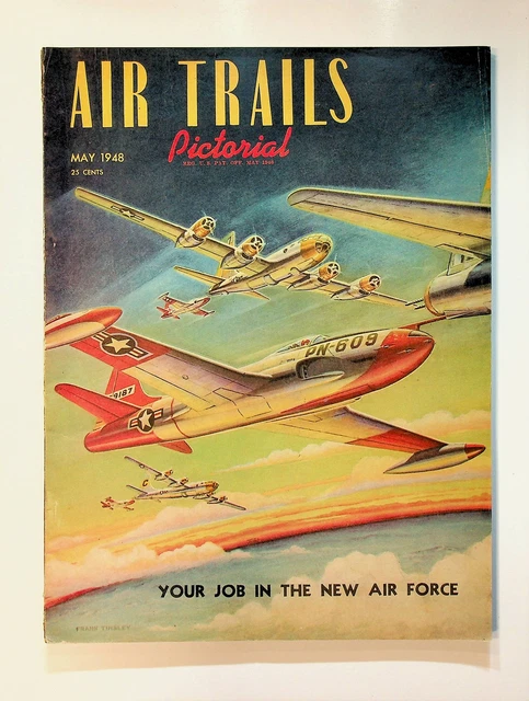 AIR TRAILS PICTORIAL Magazine Vol. 30 #2 FN 1948 £91.16 - PicClick UK