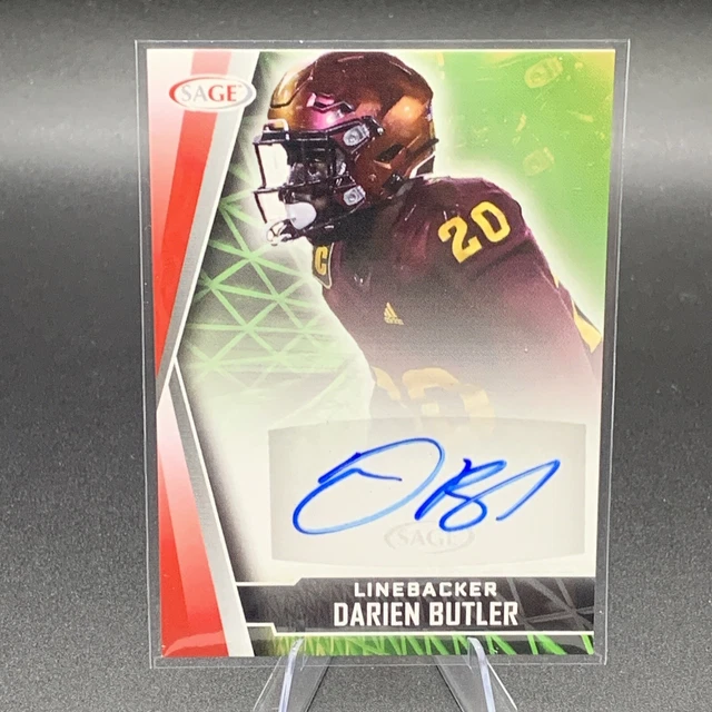 2022 SAGE LOW Series - Autographs Red #A-DB3 Darien Butler (AU, RC) $2. ...