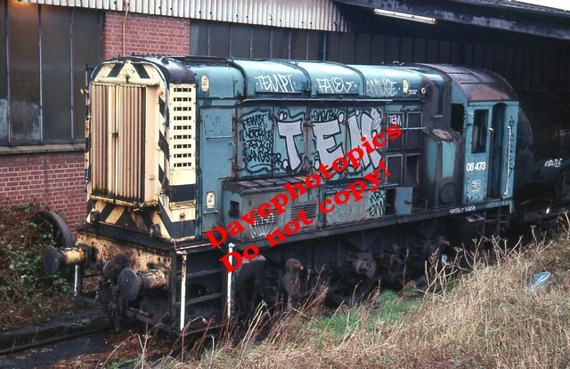ORIGINAL 35MM Slide Diesel / Electric Train / Railway 08473 Leicester ... ORIGINAL 35MM Slide Diesel / Electric Train / Railway 08473 Leicester ...