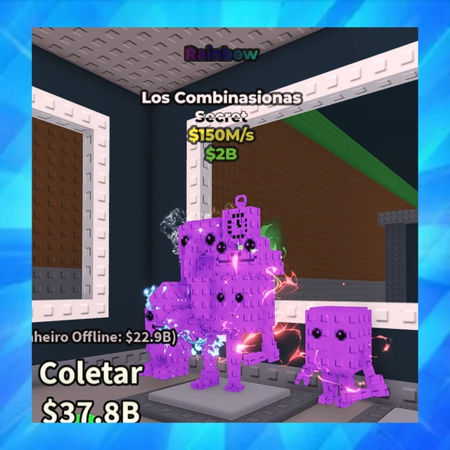 LOS COMBINASIONAS RAINBOW 150M/1s - steal a brainrot $66.37 - PicClick CA