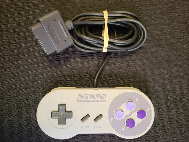 REFURBISHED SNES SUPER Nintendo Original Controller Authentic OFFICIAL ...
