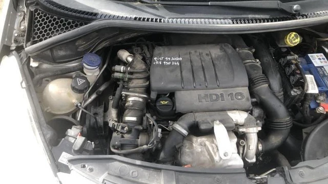 MOTEUR PEUGEOT 207 PHASE 1 BREAK 1.6 HDI - 16V TURBO /R:84530122 EUR ...