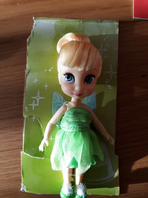 DISNEY STORE ANIMATORS Collection Littles Fairy Tinkerbell 5" Doll ...