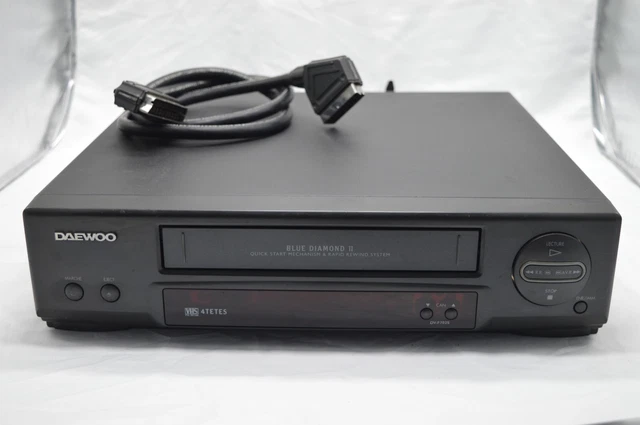 MAGNÉTOSCOPE LECTEUR CASSETTE enregistreur recorder VHS K7 Daewoo EUR 69,90 - PicClick FR