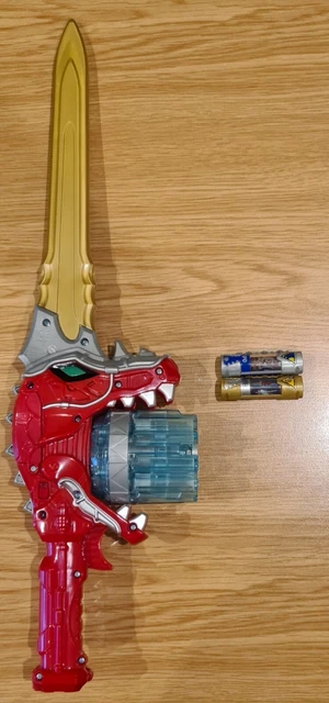 POWER RANGERS DINO Charge Super Drive Sabre Sword Original Fully ...