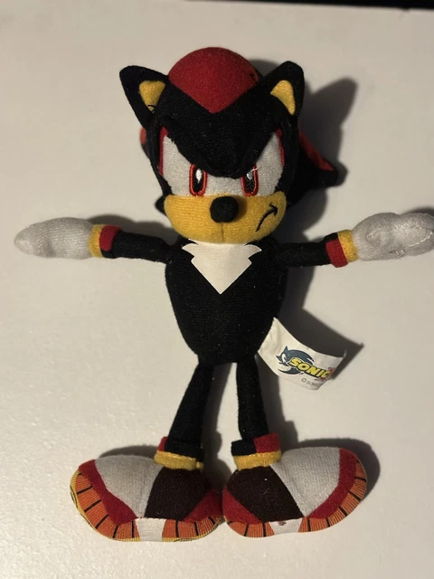 SONIC THE HEDGEHOG - Sonic X Shadow Plush Soft Toy Sonic Project Gosh 9 ...
