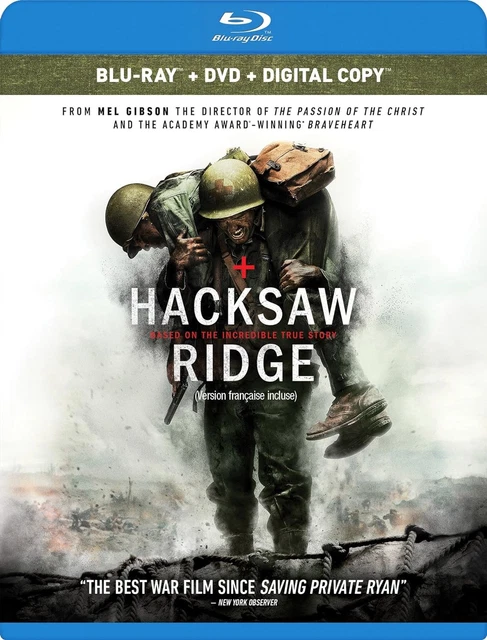 HACKSAW RIDGE (BLU-RAY + DVD) (Blu-ray) (US IMPORT) £14.44 - PicClick UK