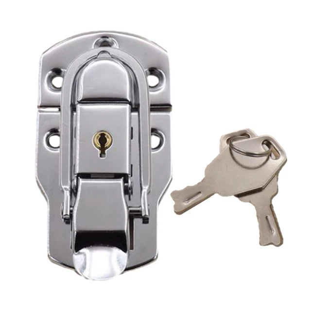 KEEP YOUR VALUABLES Secure Metal Toggle Latch Hasp Buckle Lock for ...