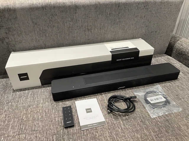 BOSE SMART SOUNDBAR 600 With Dolby Atmos £297.12 - PicClick UK