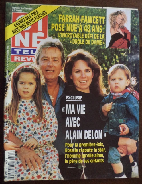 MAGAZINE &CINÉ-TÉLÉ-REVUE& N° 9547 Alain DELON - Fawcett BARZOTTI Bullock KRUGER EUR 4,50 ...