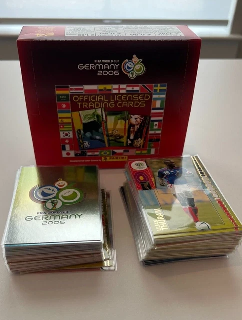 PANINI TRADING CARDS World Cup WM Germany 2006 - Case 18 Displays Hobby ...
