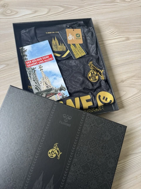 1. FC KÖLN Ausweichtrikot 2025/2026 schwarz 777.Jahre Kölner Dom Gr ...