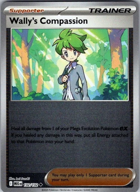 POKEMON | ME01: Mega Evolution | Wally's Compassion - | 132/132 ...