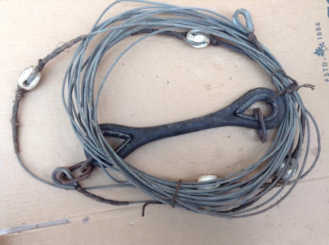 WW2 MILITARY WIRELESS set Aerial guy rope ZA 11358 (believed set 19 or ...