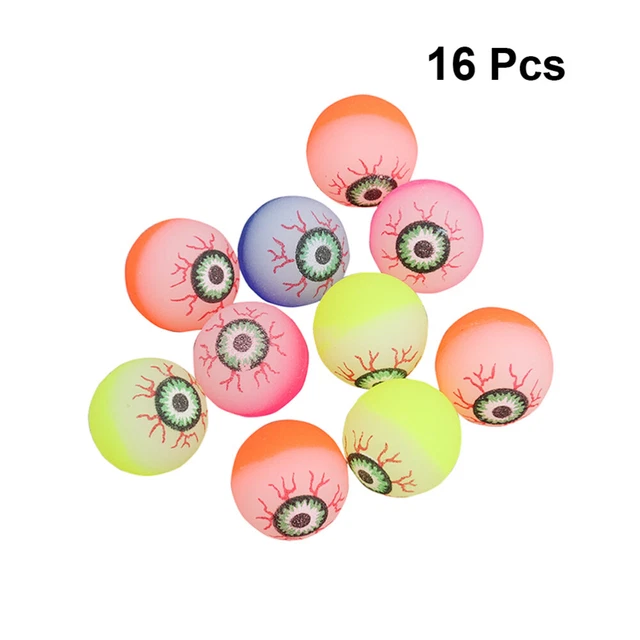 BOUNCY EYEBALL TOY High Bouncy Balls Scary Eyeball Toys Plastic ...
