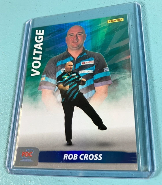 PANINI 2025 PDC Darts World Cup Card Card Voltage Rob Cross 60/100 ...