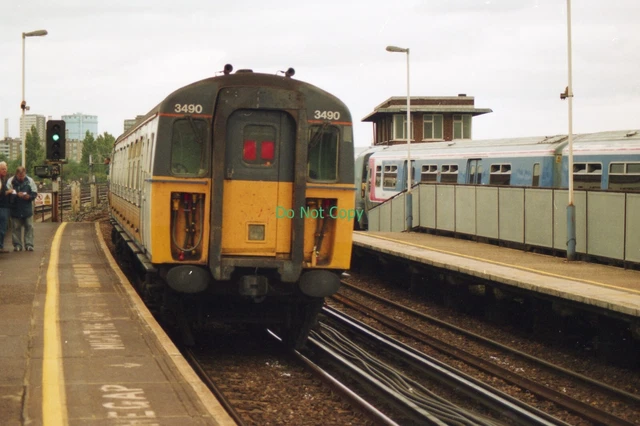 B238 35MM NEGATIVE Class 423 3490 @ Clapham Junction £2.54 - PicClick UK