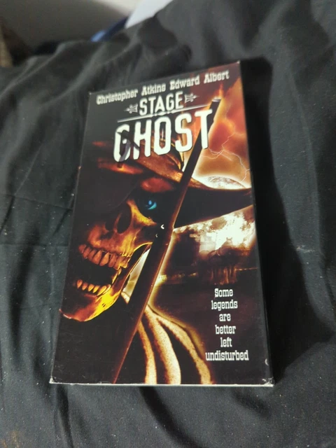 STAGE GHOST VHS 2002 Horror Western Christopher Atkins Edward Albert ...
