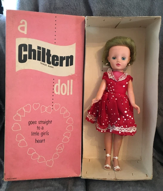 VINTAGE TEENAGE CHILTERN Fashion Doll, Boxed, All Original, 1950's/60's ...