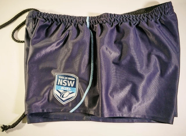 CLASSIC SPORTS PLAYERS SHORT CUT Footy Shorts MENS 18 M RARE NRL Origin ...