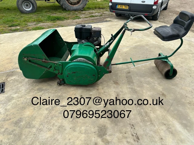 RANSOMES MASTIFF 30& cut cylinder mower, walk behind or ride on mower £ ...