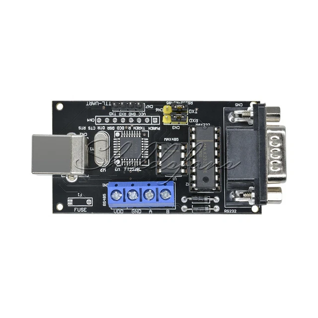 DB9 USB TO Serial RS232/UART TTL/RS485 Adapter Converter Module FTDI ...