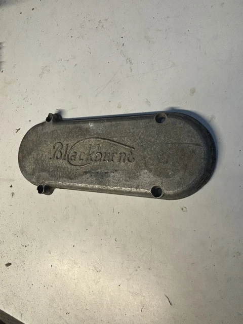 BLACKBURNE VINTAGE ENGINE cover Vmcc Veteran Flat Tank RUDGE Ariel ...