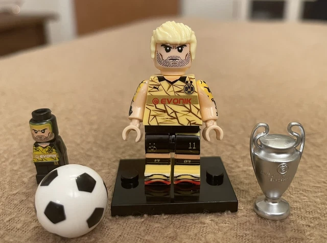 MARCO REUS BORUSSIA Dortmund BVB Minifigur Figur Fußball Bundesliga ...