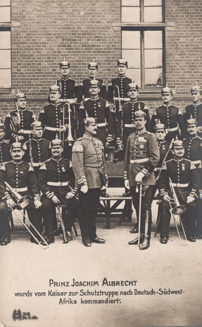 AK PRINZ J.- Albrecht v Kaiser n. Deutsch-Südwest-Afrika komm. Pickelhaube (A42) EUR 17,20 ...