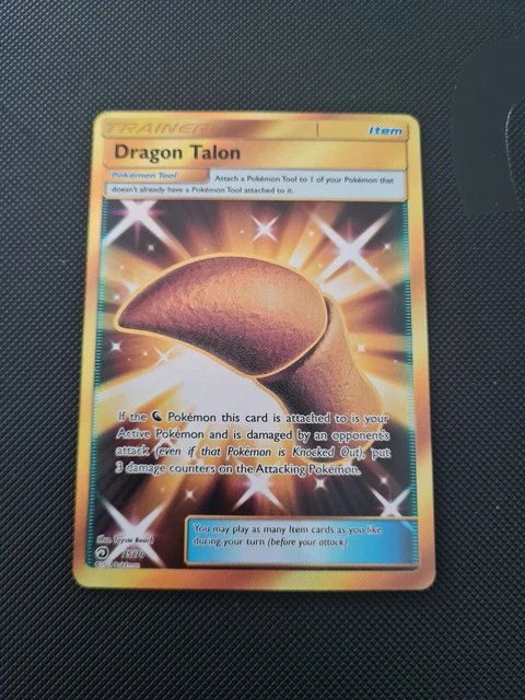 POKEMON CARD - Dragon Talon 75/70 Dragon Majesty Gold Holo Secret Rare ...