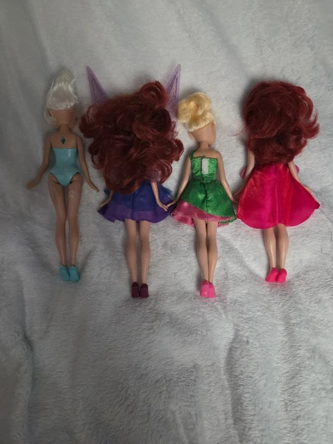 4 DISNEY JAKKS Pacific Tinkerbell Dolls Fairies £16.14 - PicClick UK