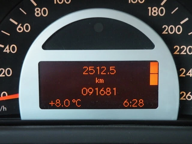 ORIGINAL MERCEDES W203 VDO Instrument cluster display tacho LCD HLM7304 ...