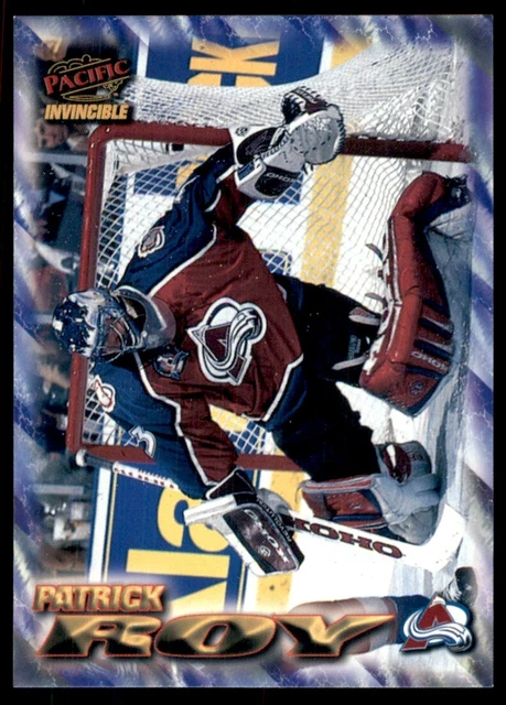 1997-98 PACIFIC INVINCIBLE NHL Régime Patrick Roy Colorado Avalanche ...