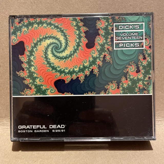 Grateful Dead Dicks Picks Volume Seventeen Boston Garden 25 9 91