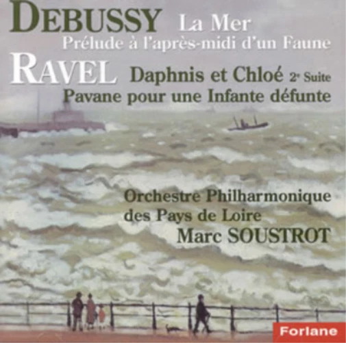 CLAUDE DEBUSSY DEBUSSY: La Mer/Ravel: Daphnis Et Chloe Suite (CD) Album ...