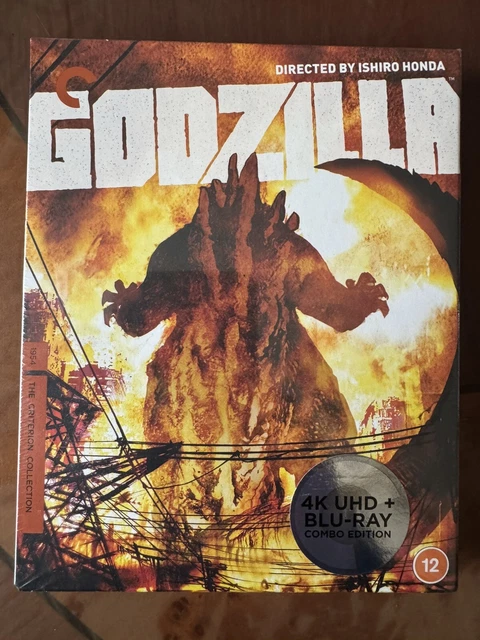 GODZILLA (GOJIRA) (1954) Limited Edition 4K UHD+Blu Ray Criterion ...