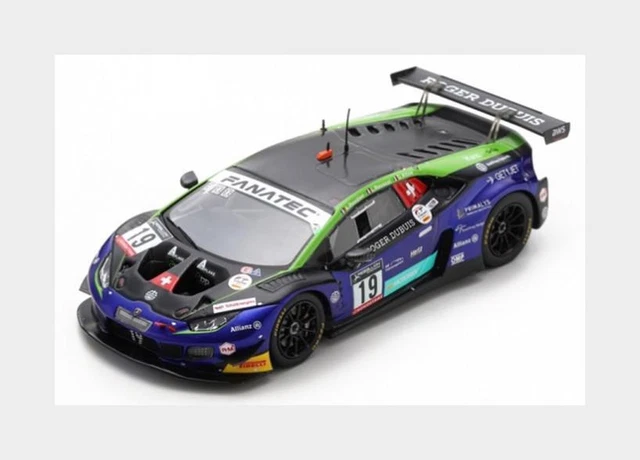 1:43 SPARK LAMBORGHINI Huracan Gt3 Evo #19 24H Spa 2022 Roussel Rougier ...