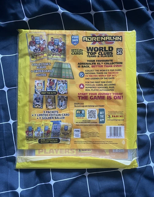 PANINI ADRENALYN XL FIFA 365 2026 - Starter Pack - SEALED 🔥 £5.45 ...