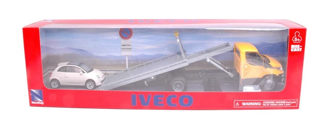 MODELLAUTOS LKW MASSSTAB 1/43 Iveco Daily Fiat 500 modellbau automodell Truck Lkw EUR 26,59 ...