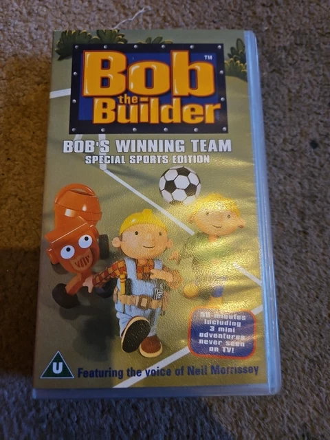 BOB THE BUILDER - Bob's Winning Team - Special Sports Edition (VHS ...