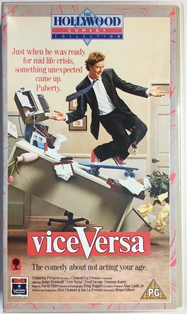 VICE VERSA (1988) VHS PAL 1990 Hollywood Comedy Collection ...