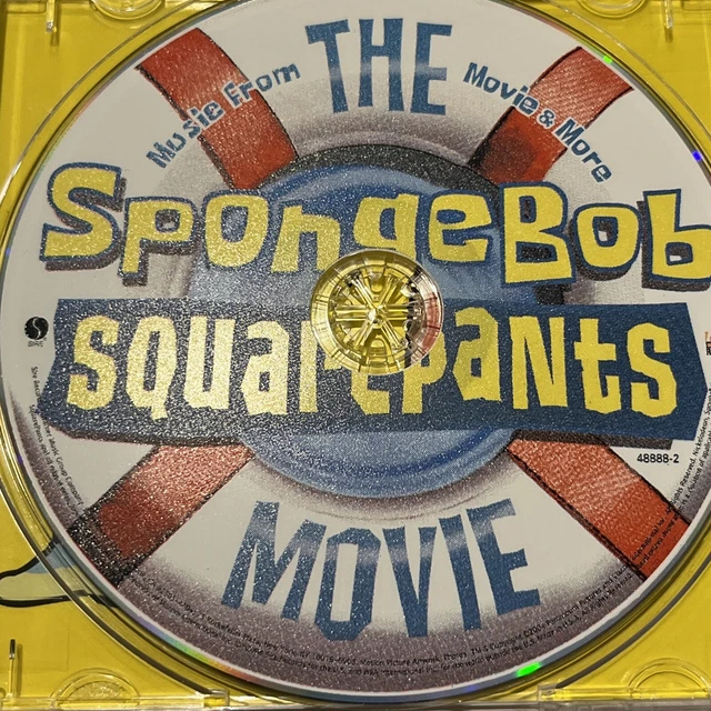 ORIGINAL MOTION PICTURE Soundtrack - SpongeBob SquarePants Movie - CD ...