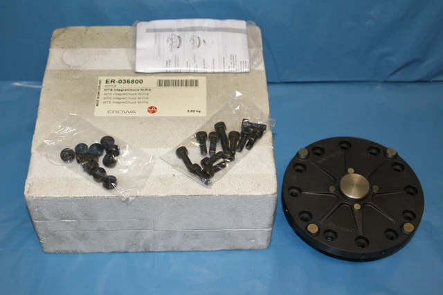 EROWA MTS NULLPUNKT Spannsystem IntegralChuck M-P/A Pneumatisch ER ...