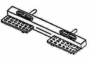 DETAILS WEST 192 HO Scale Pilot -- Beam w/Footboards pkg(2) EUR 5,54 ...