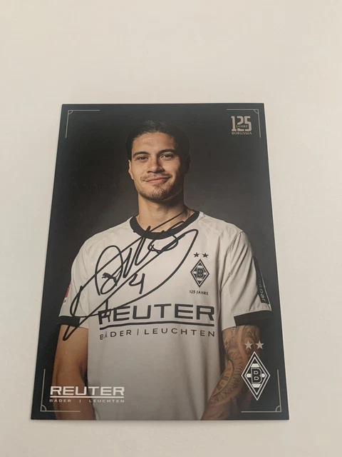 AUTOGRAMMKARTE VON KEVIN Dirks Borussia Mönchengladbach 25/26 2025/2026 ...