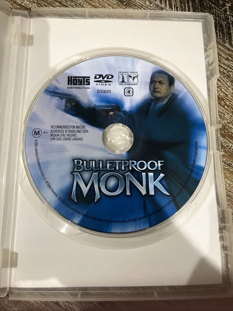 BULLETPROOF MONK (DVD 2003) Chow Yun-Fat/Sean William Scott - GREAT ...
