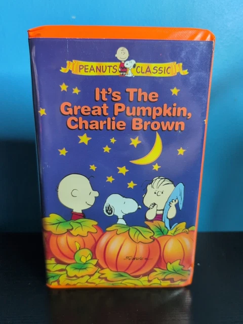ITS THE GREAT Pumpkin, Charlie Brown (VHS, 1996, Clamshell) $9.99 ...