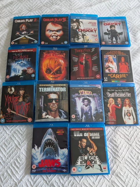 HORROR BUNDLE BLU ray #horror #action #bluray #joblot £26.00 - PicClick UK