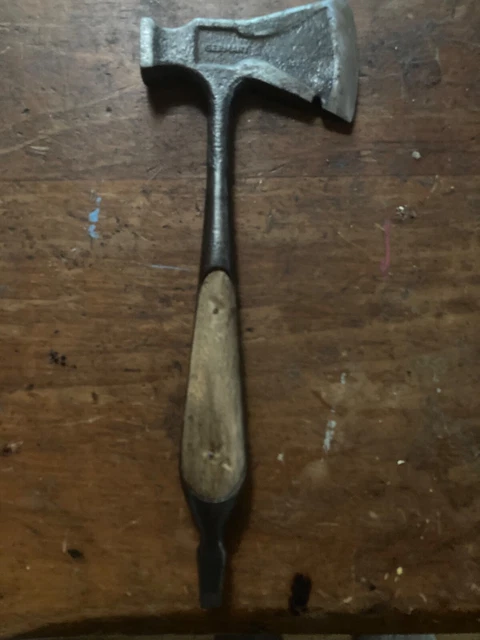 WWII/WOOD HANDLE/VINTAGE AXE/HATCHET/HAMMER/GERMAN/QUAILTY $39.99 ...